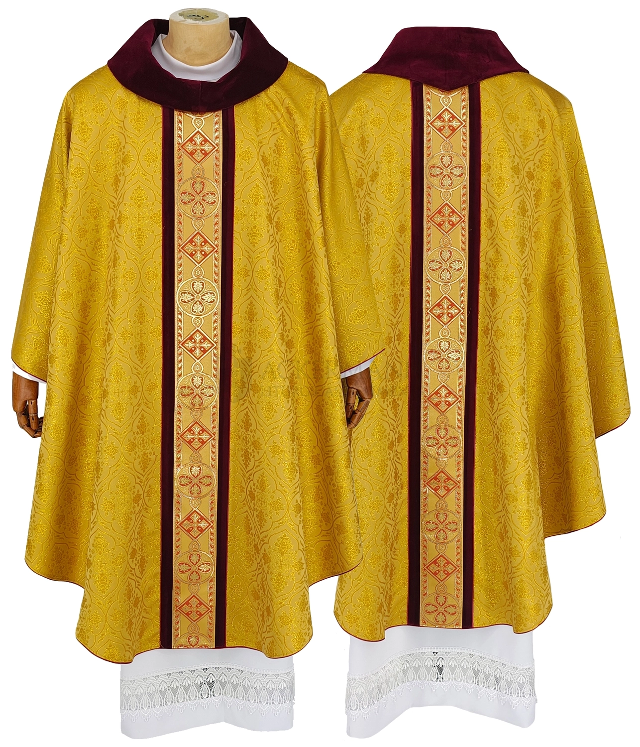 Gold Gothic Chasuble - Vestment 314 20403 - Vestments24.com