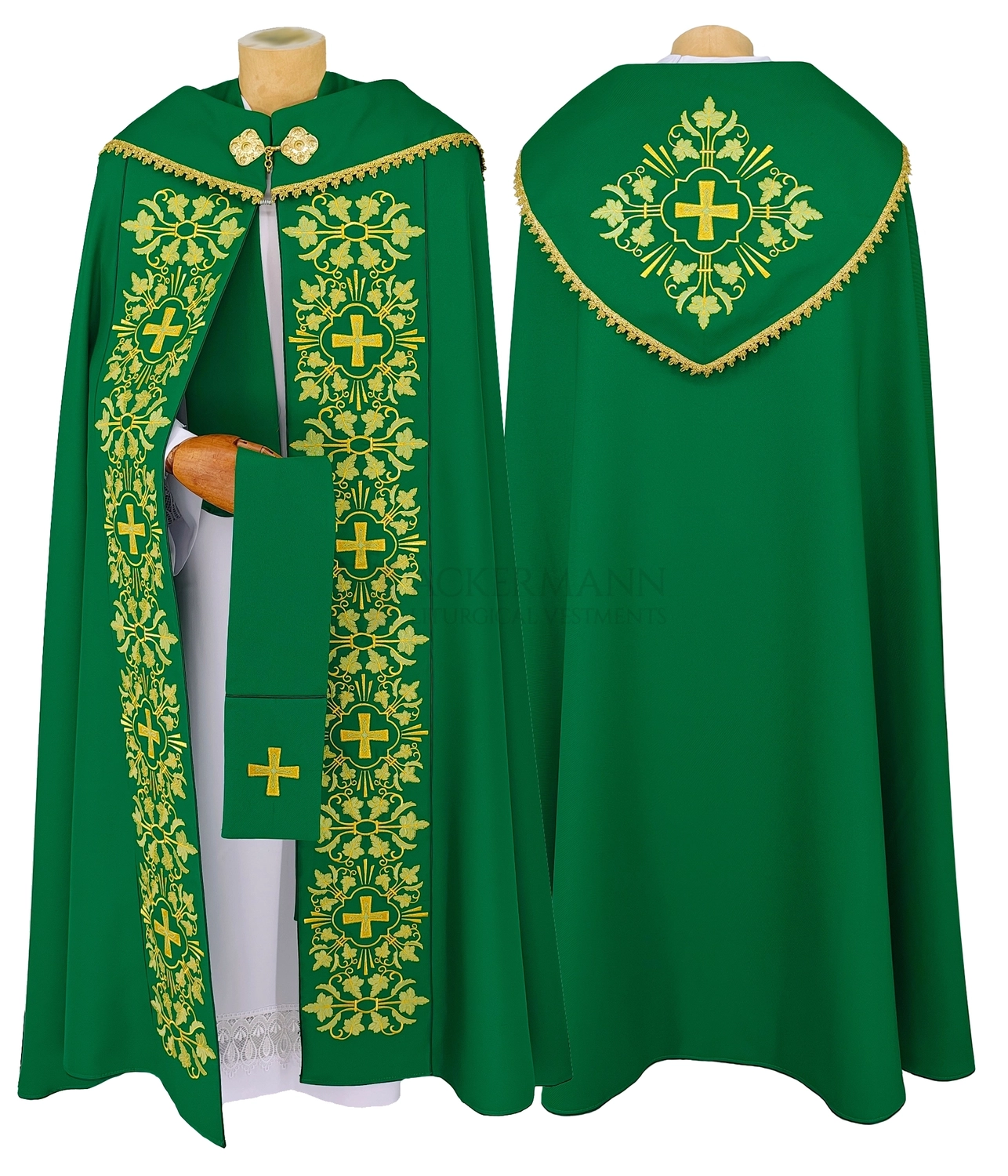 Gothic Cope cross with matching stole 20409 - Vestments24.com