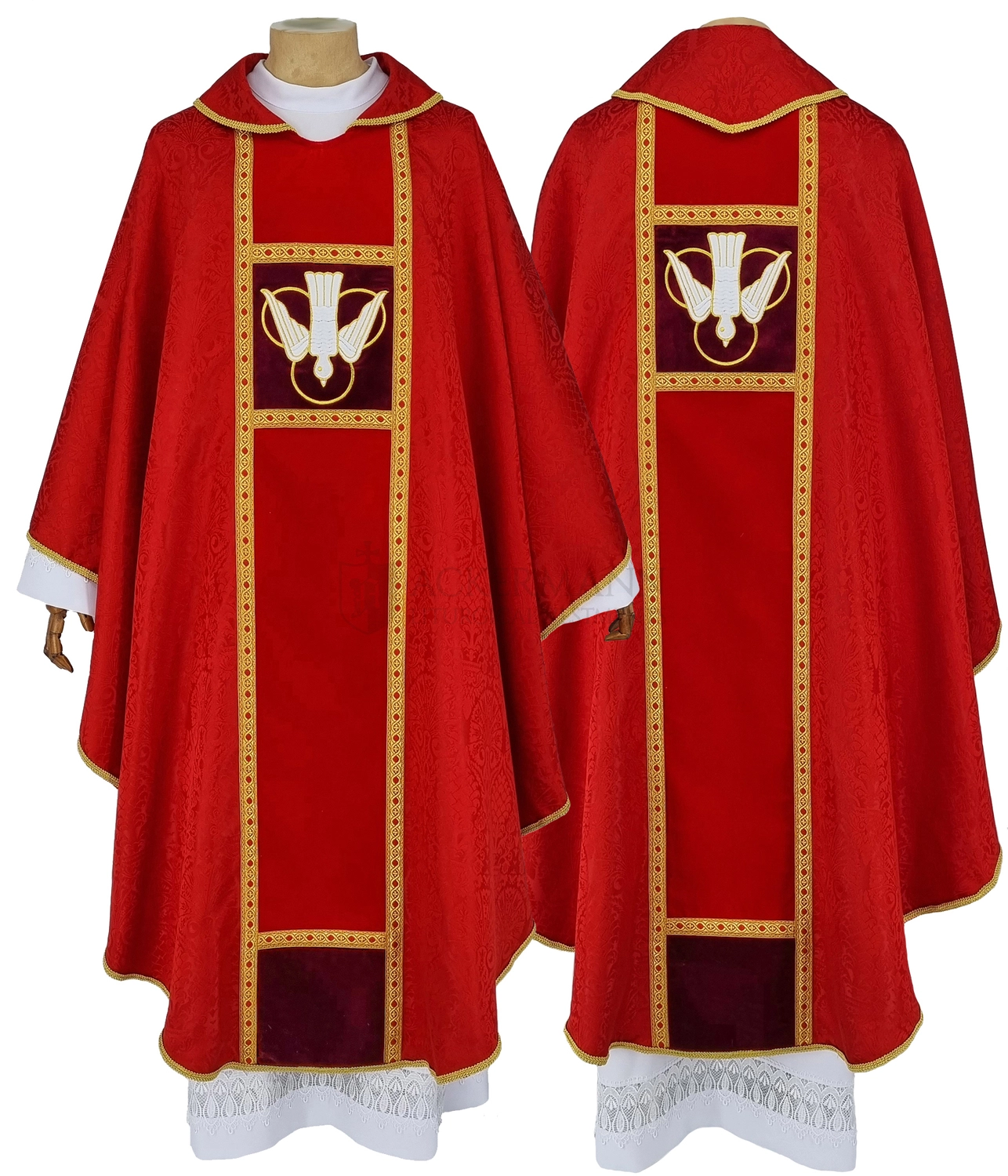 Gothic Chasuble Holy Spirit - Descending Dove for Pentecost 19526 ...