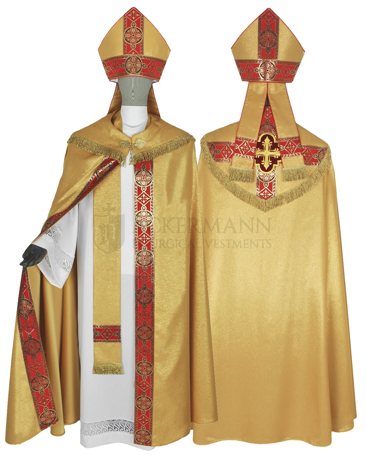 Gothic Cope with Mitre model 113 9933 - Vestments24.com