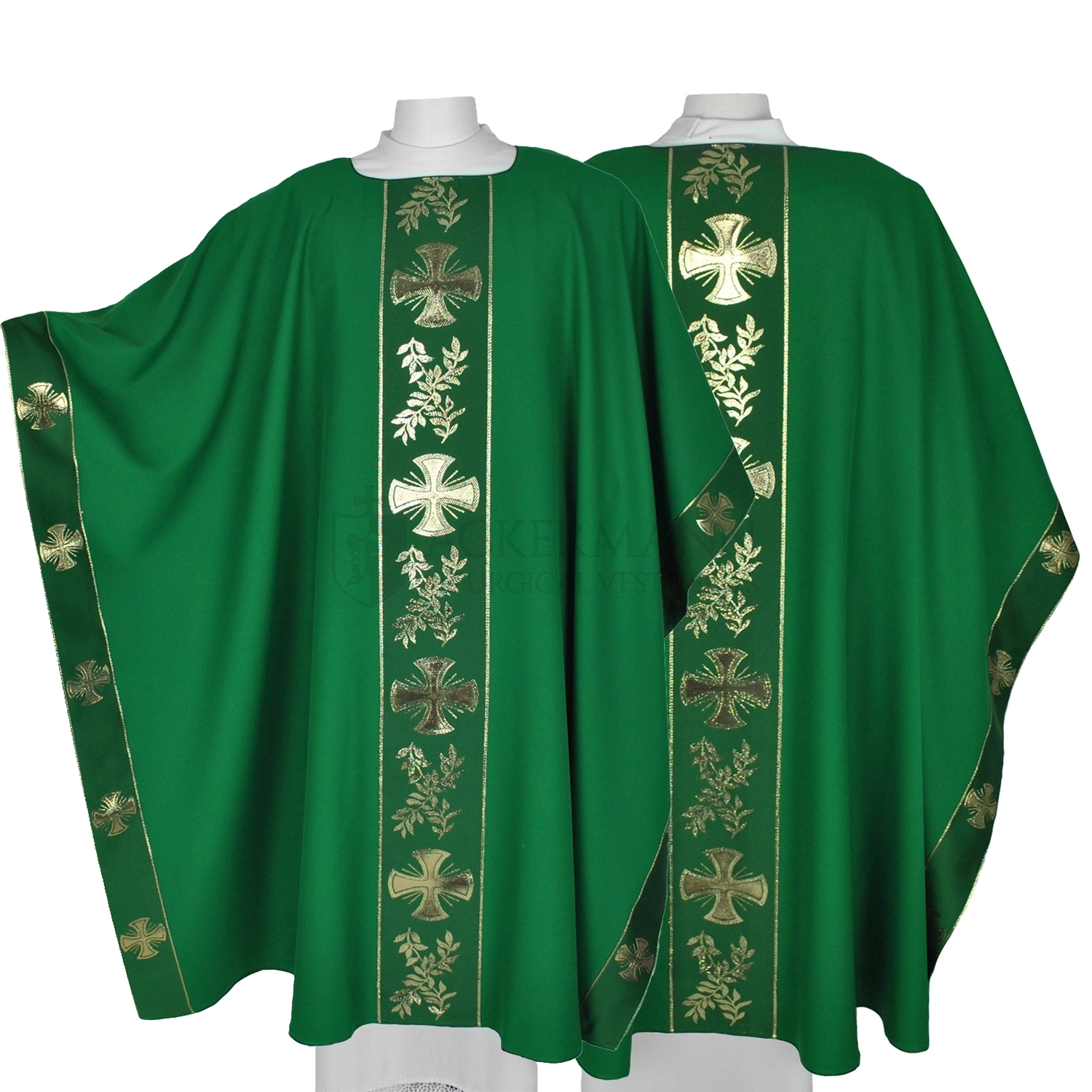 Monastic Chasuble Maltese crosses model 006 1604 - Vestments24.com