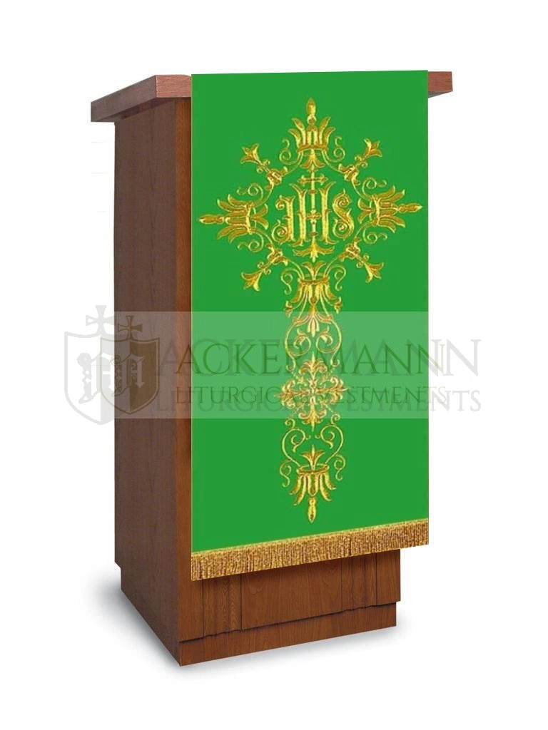 Lectern hanging IHS in cross 15933 - Vestments24.com